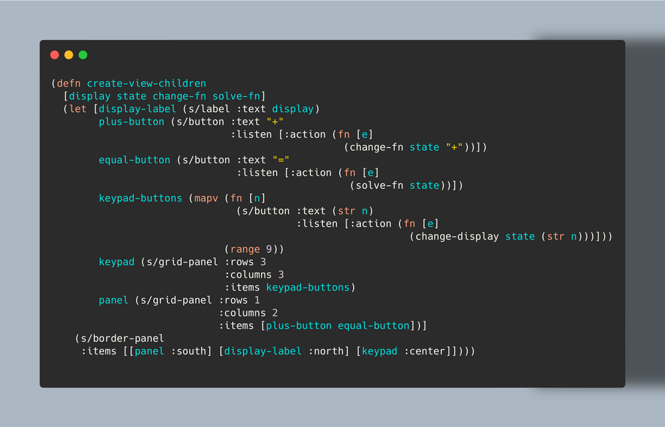 Model-View-Controller, a classic architectural pattern in Clojure